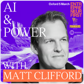 Matt Clifford: AI and Power | EnSpire Oxford