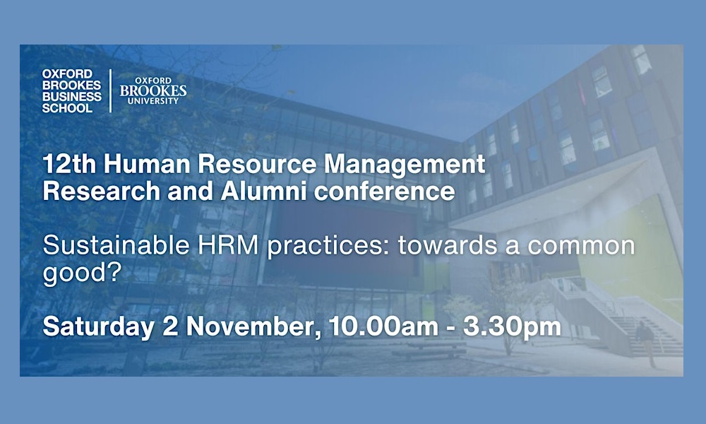 Sustainable HRM practices - towards a common good? | EnSpire Oxford